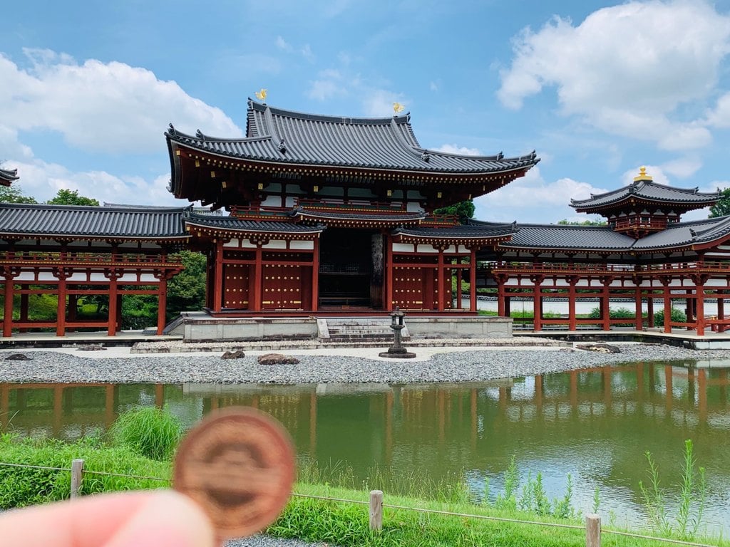 平等院(京都府宇治（JR）駅)の投稿(1回目)。十円玉で有名な平等院鳳凰堂。 阿弥陀如来様は写…[ホトカミ]